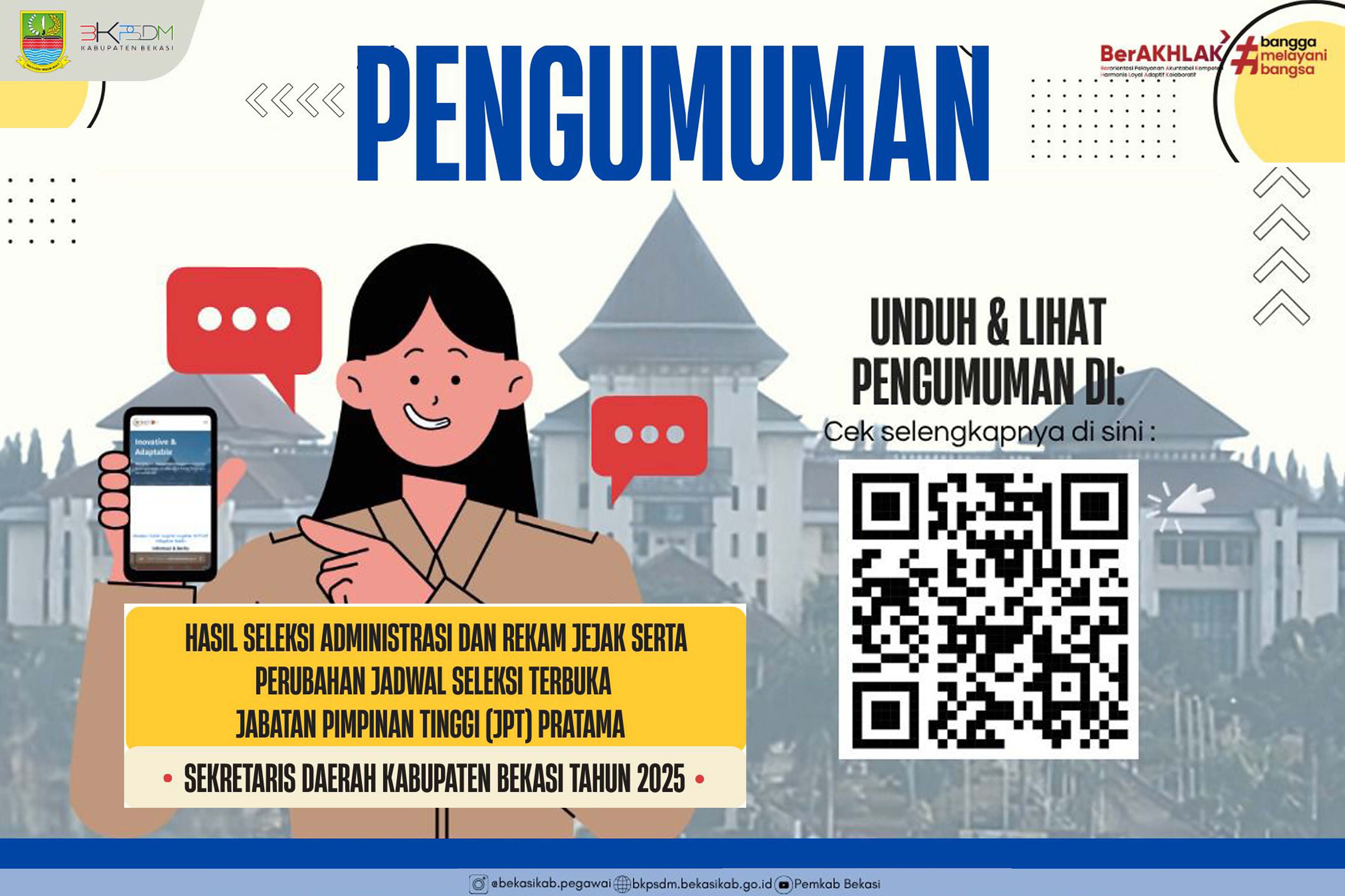 Pengumuman Hasil Seleksi Administrasi dan Rekam Jejak Seleksi Terbuka ...
