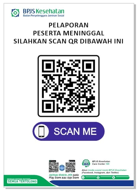 Pelaporan Peserta JKN-KIS yang Meninggal Dunia