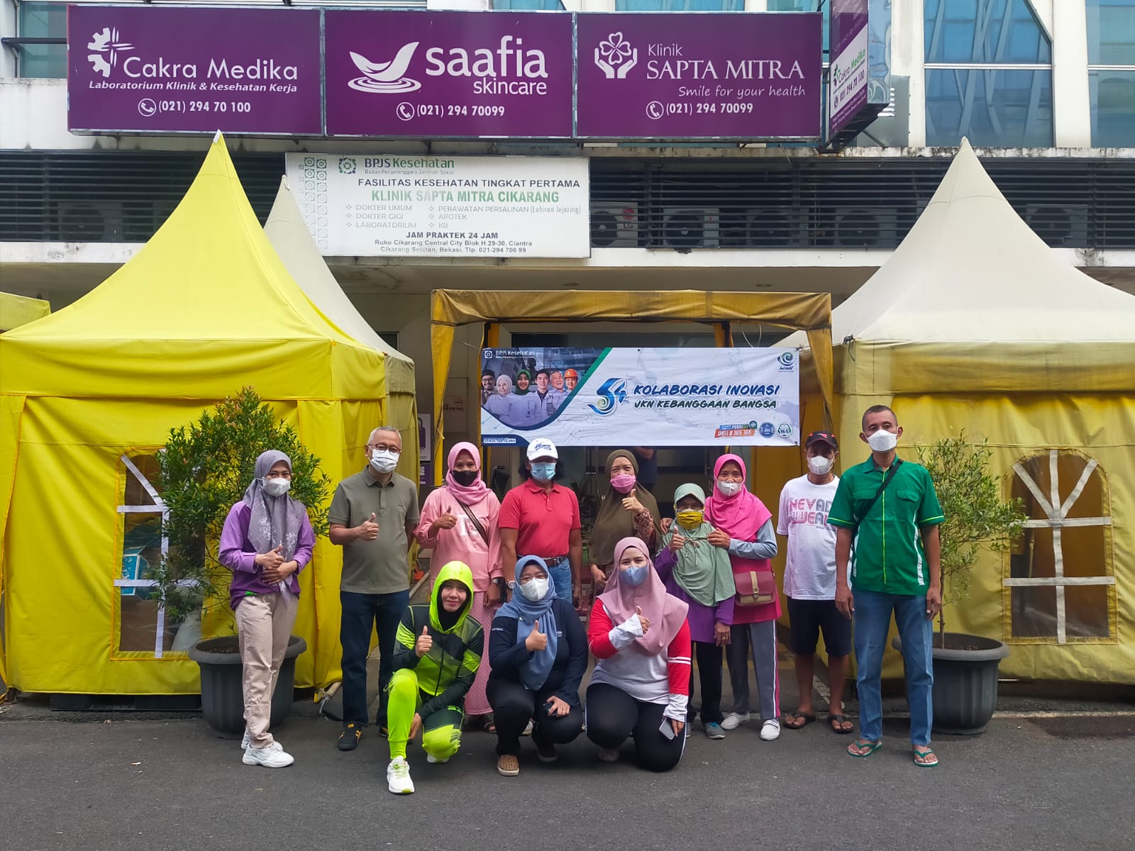 HUT ke-54, BPJS Kesehatan Gelar Senam dan Donor Darah Massal