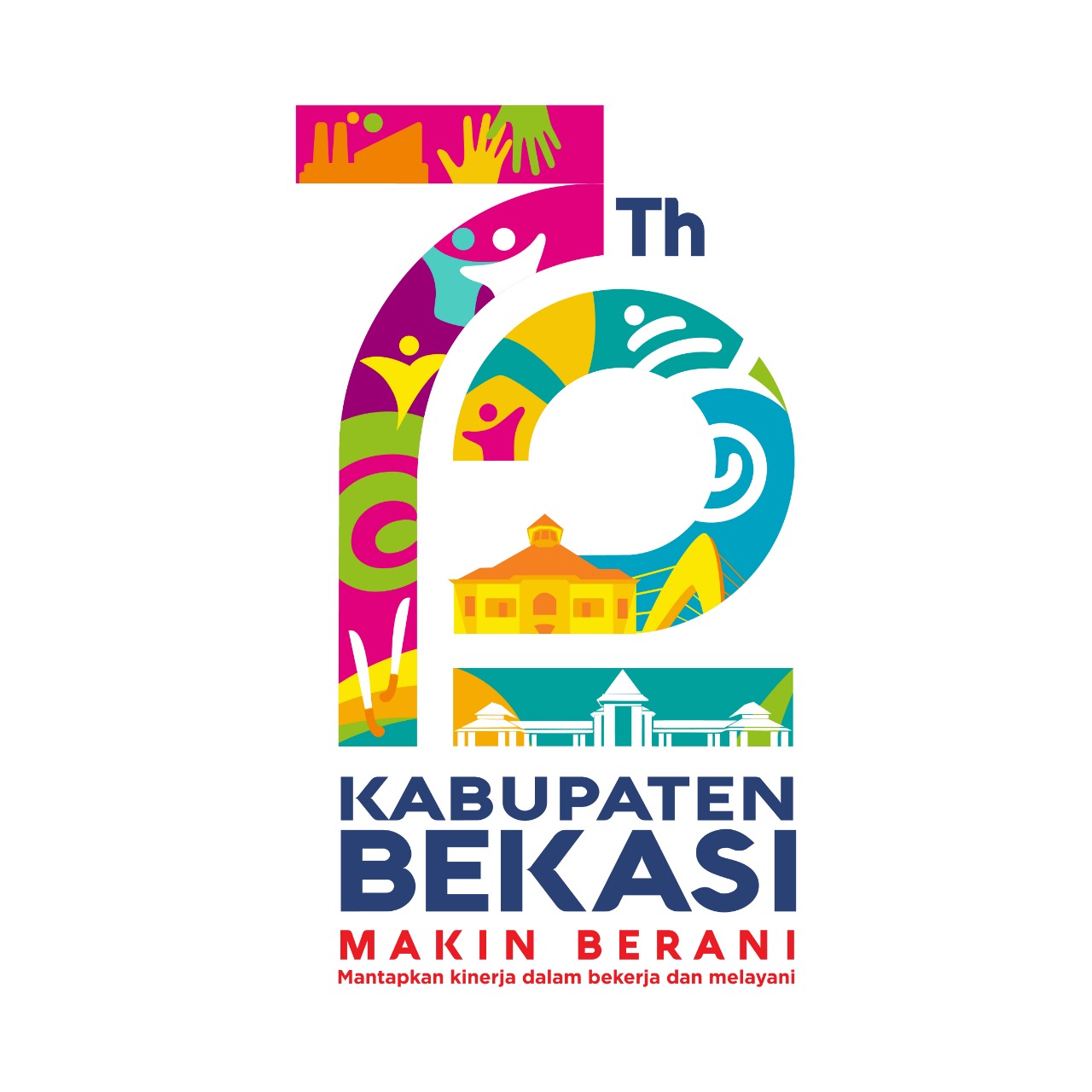 Ini Dia Makna Filosofis Logo HUT Kabupaten Bekasi Ke-72