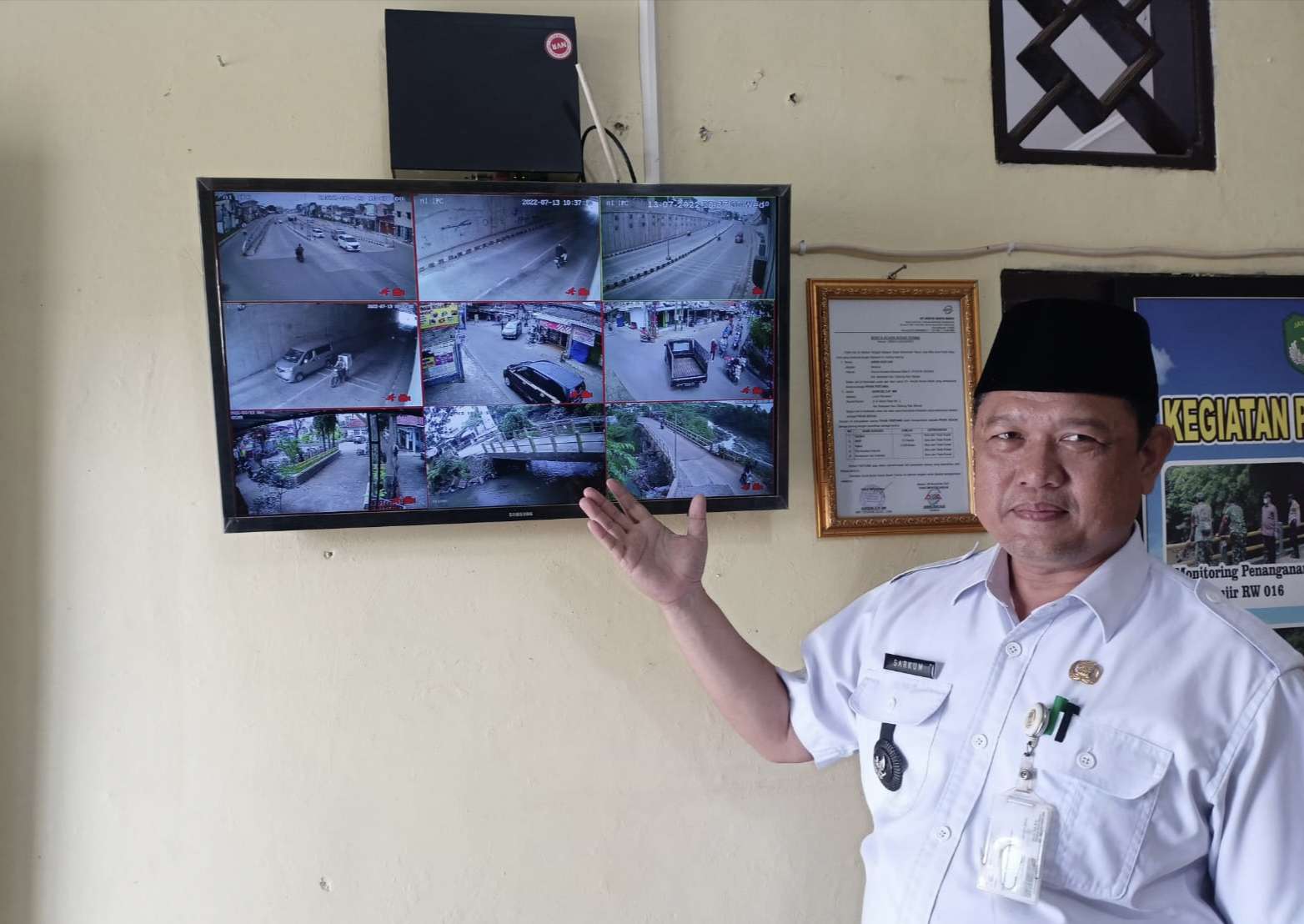 Inovasi Kelurahan Wanasari, Miliki Mata Elang dan Command Center