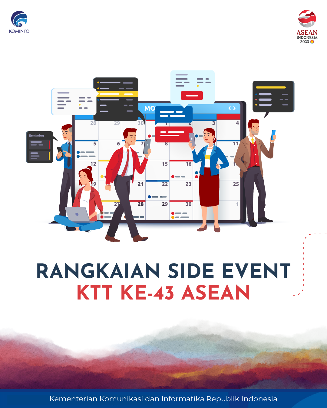 RANGKAIAN SIDE EVENT KTT KE-43 ASEAN